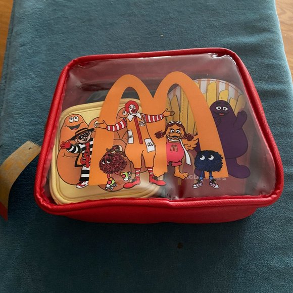 MAD Engine | Bags | Mcdonalds Mcdonaldland Characters Cosmetic Bag Set ...